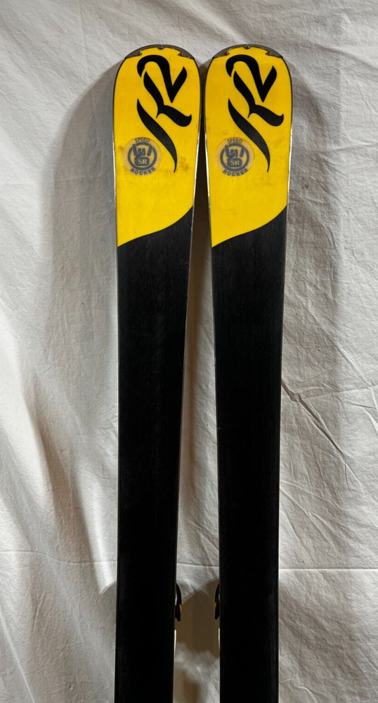 K2 Super Burnin' 160cm 121-72-106 r=12 Speed Rocker Skis Marker DIN 11 ...