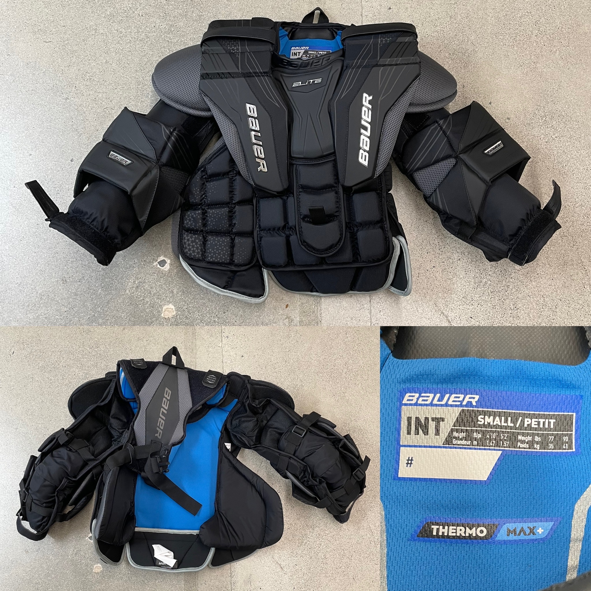 Used Small Bauer Elite Goalie Chest Protector | SidelineSwap
