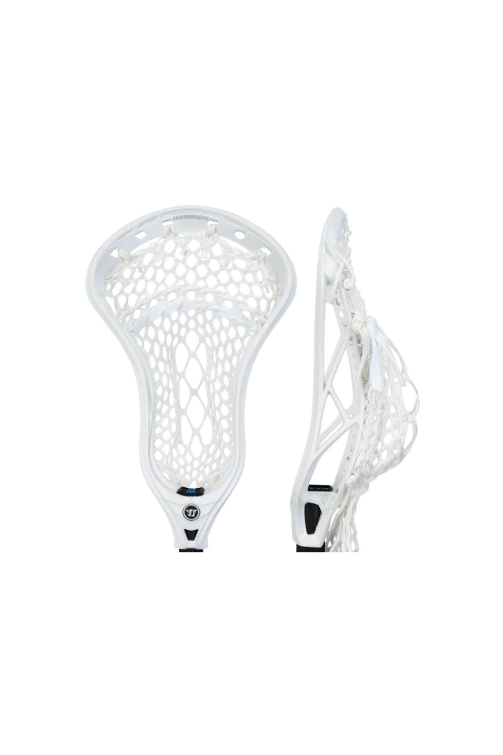 NEW 2023 Warrior EVO QX2-O Warp Lacrosse Head Strung w/ ISO Mesh (White ...