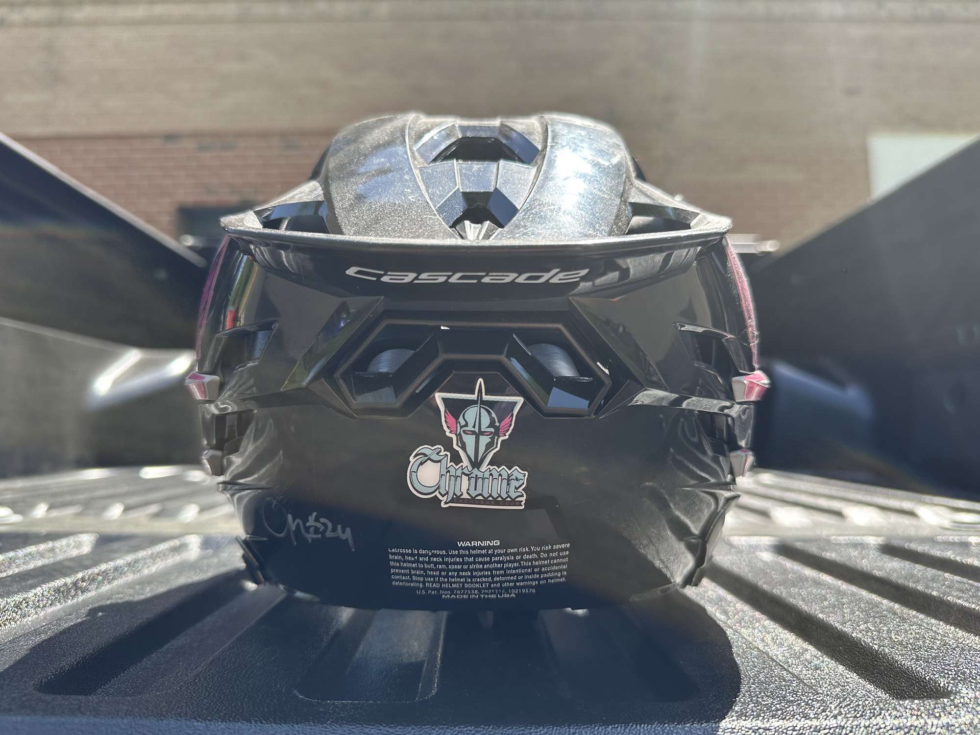 2021 PLL Chrome Helmet Signed | SidelineSwap