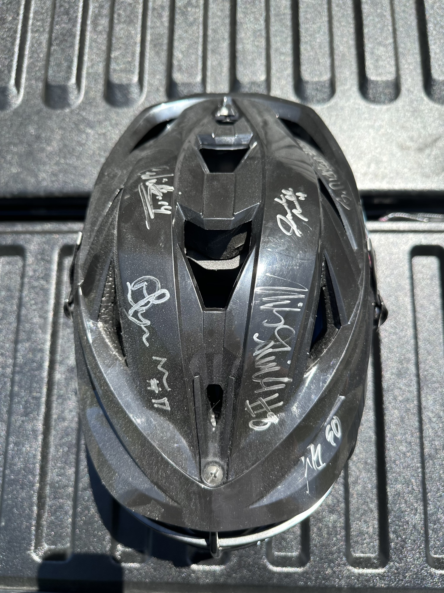 2021 PLL Chrome Helmet Signed | SidelineSwap