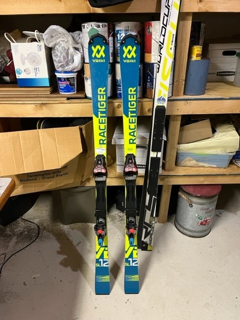 Used Volkl 150 cm Racing Racetiger SL Skis | SidelineSwap