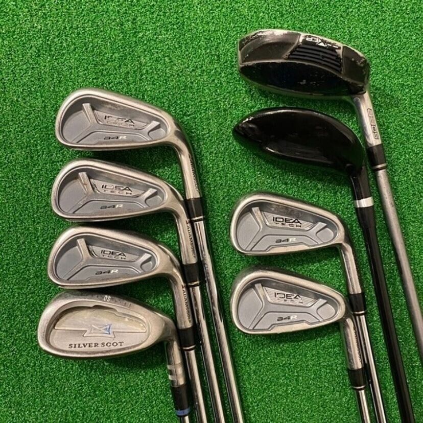 Adams Golf Idea Tech a4R Iron Set With Added Hybrids and Sand Wedge 4 ...