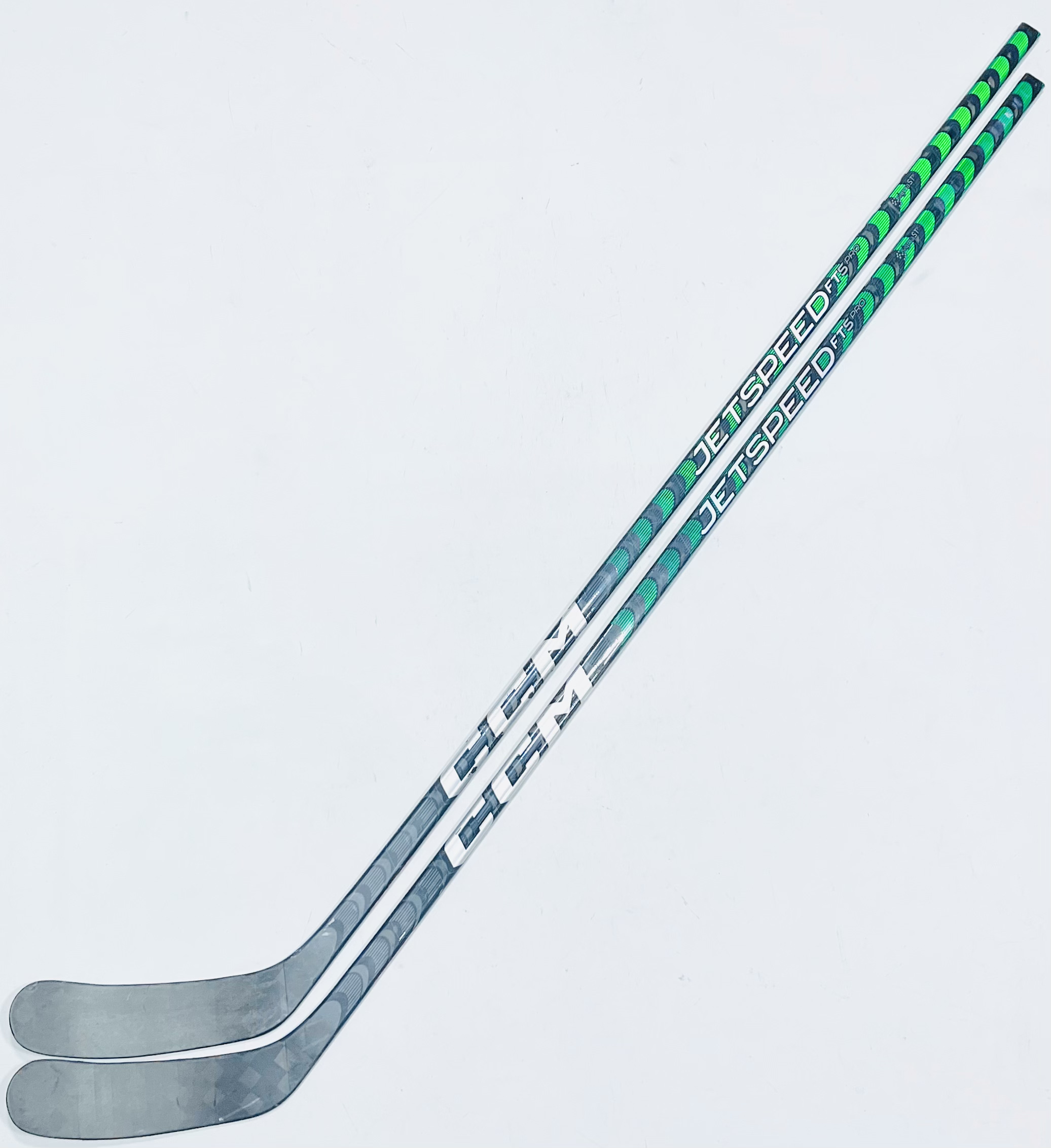 2 Pack Custom Green CCM Jetspeed FT5 Pro (Trigger 7 Pro Build) Hockey ...