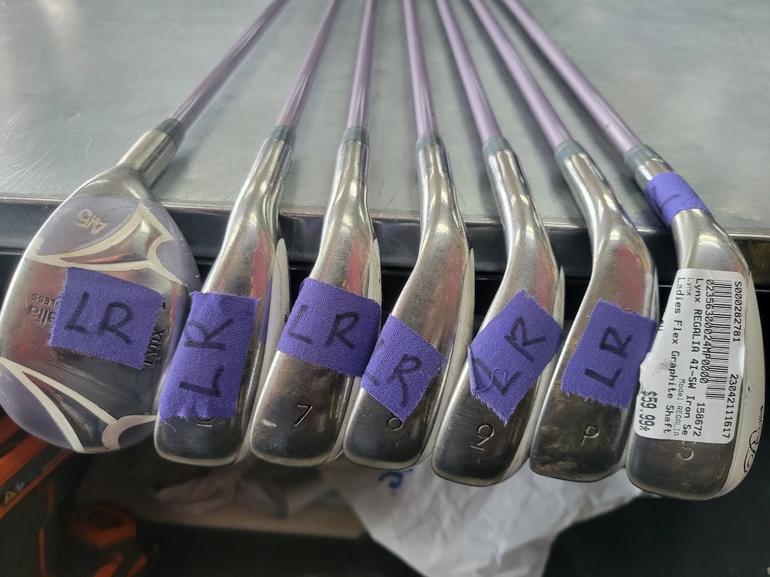 Used Lynx Regalia 4i-sw Ladies Flex Graphite Shaft Iron Sets | SidelineSwap