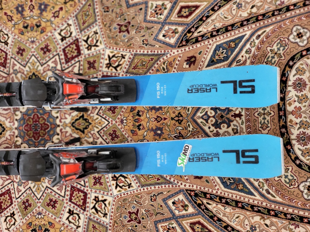 2022 Stockli 150 cm Laser SL FIS Skis With Bindings Max Din 12 ...