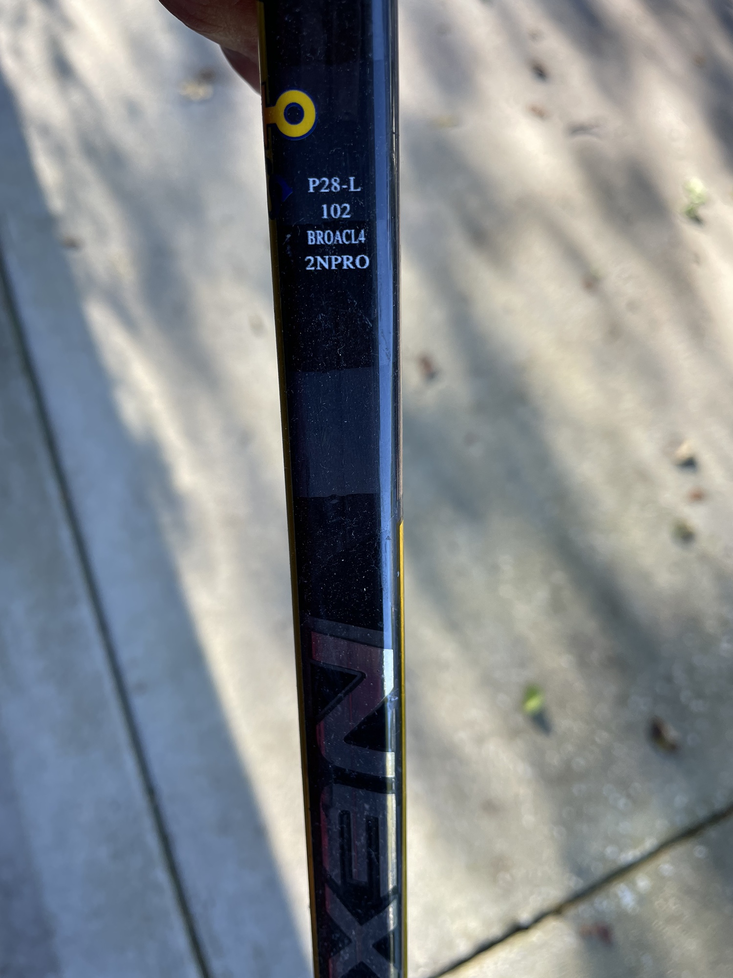 Senior Left Hand P28 Pro Stock Nexus 2N Pro Hockey Stick | SidelineSwap