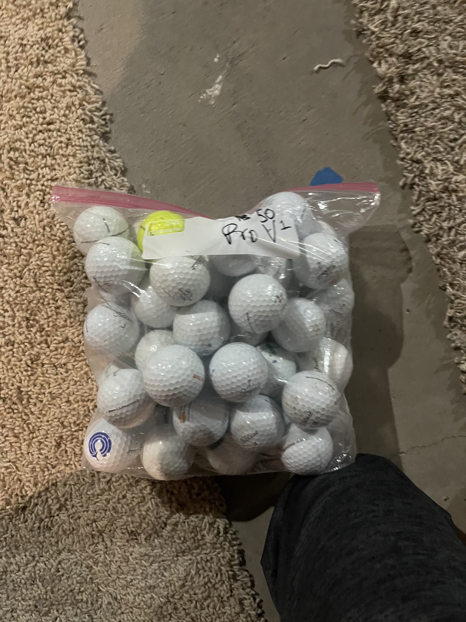 Used Titleist 50 Pack Pro V1 Balls | SidelineSwap
