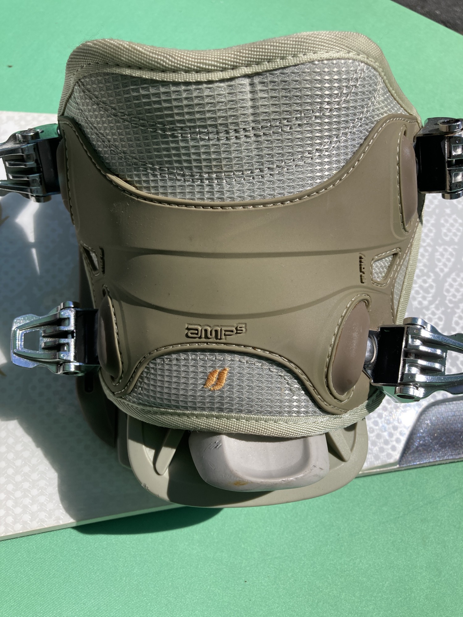 Used Nidecker Princess 154 CM Women's Snowboard W/ Flow AMP 5 Bindings ...