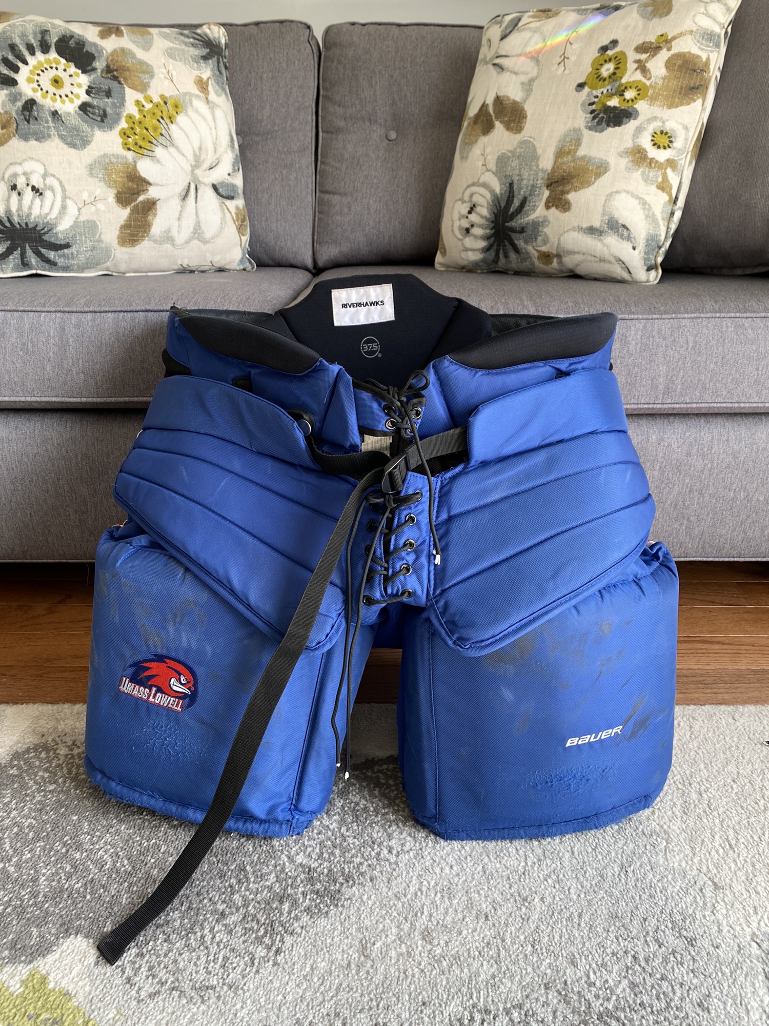 Bauer 1S custom goalie pants XL | SidelineSwap
