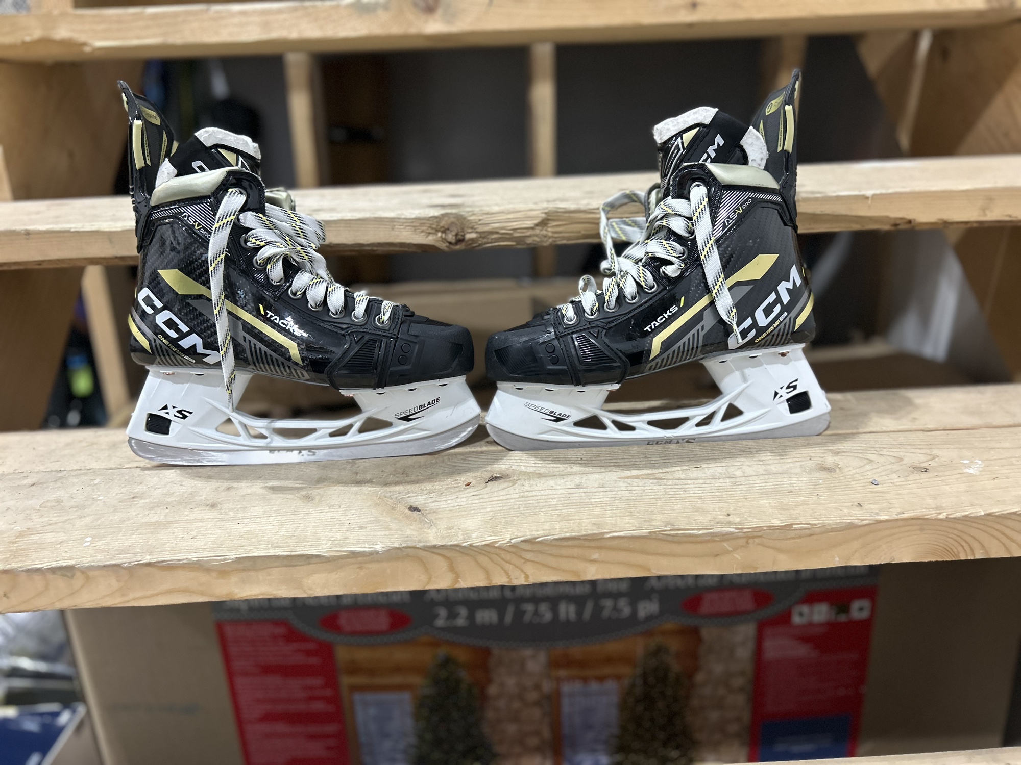 New CCM Regular Width Size 6 Tacks ASV Pro Hockey Skates | SidelineSwap