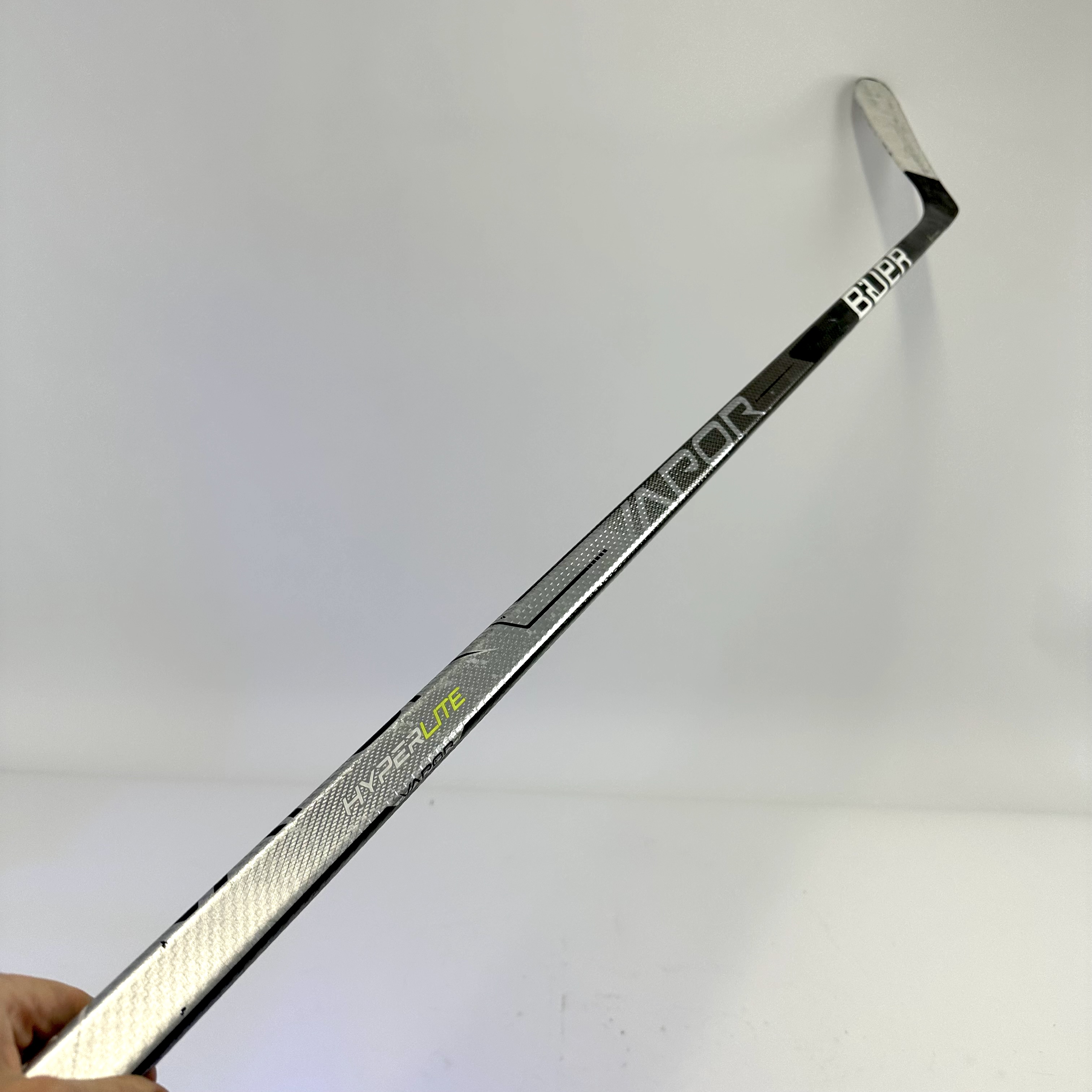 Repaired Left Handed Silver Bauer Hyperlite | 87 Flex | P92L5 Curve ...
