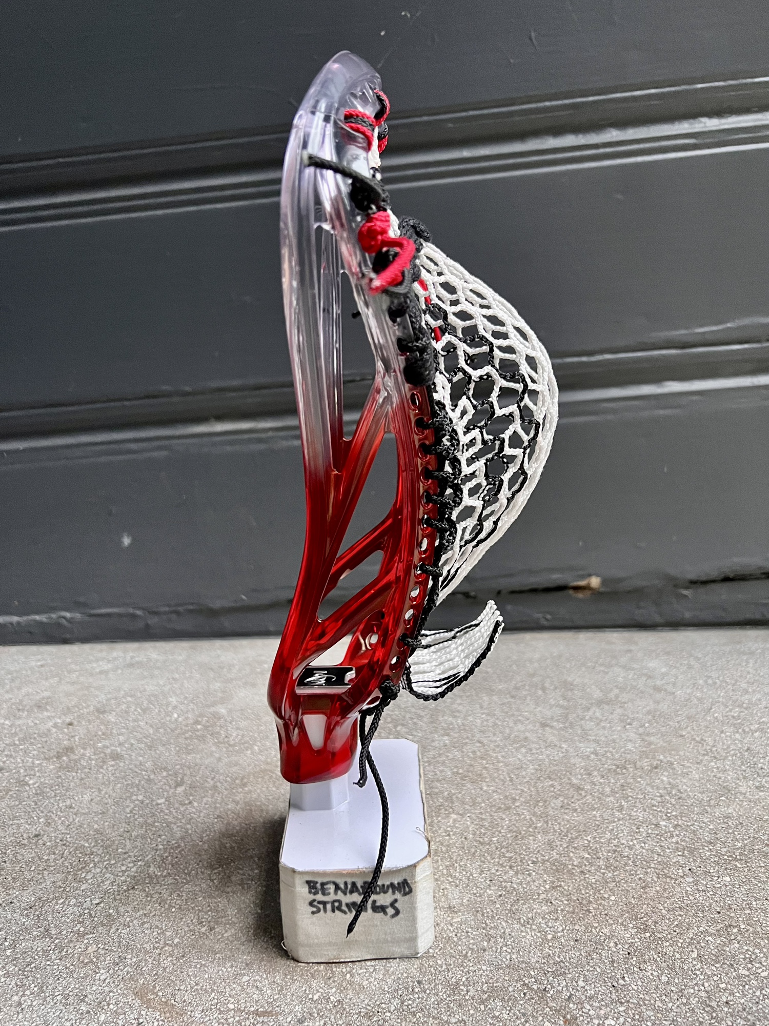 ECD Ion Dyed Red Fade To Clear - Pro Strung W/ Hero 3 | SidelineSwap