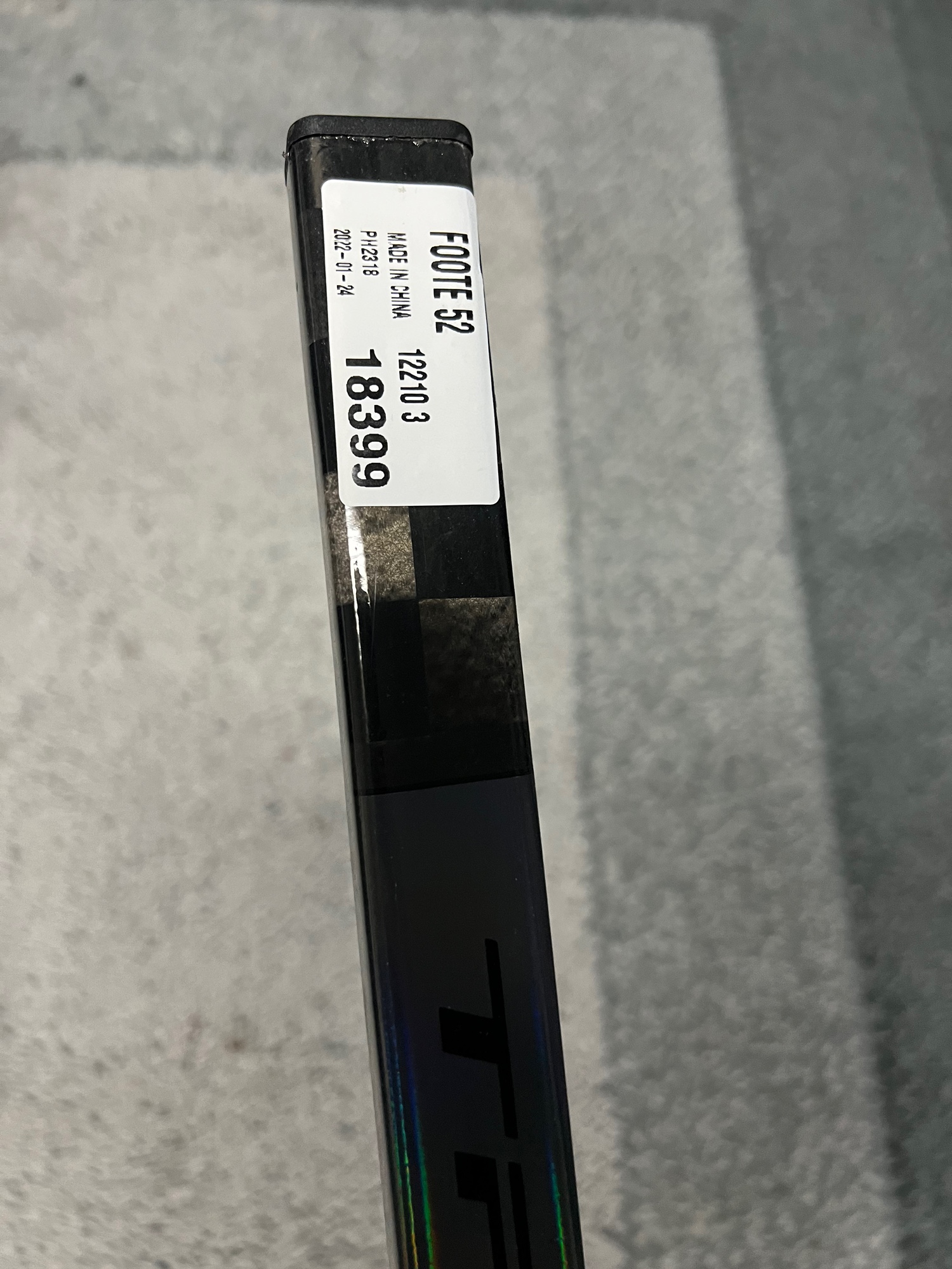 Cal Foote TRUE Catalyst 9X Pro Stock Hockey Stick | SidelineSwap