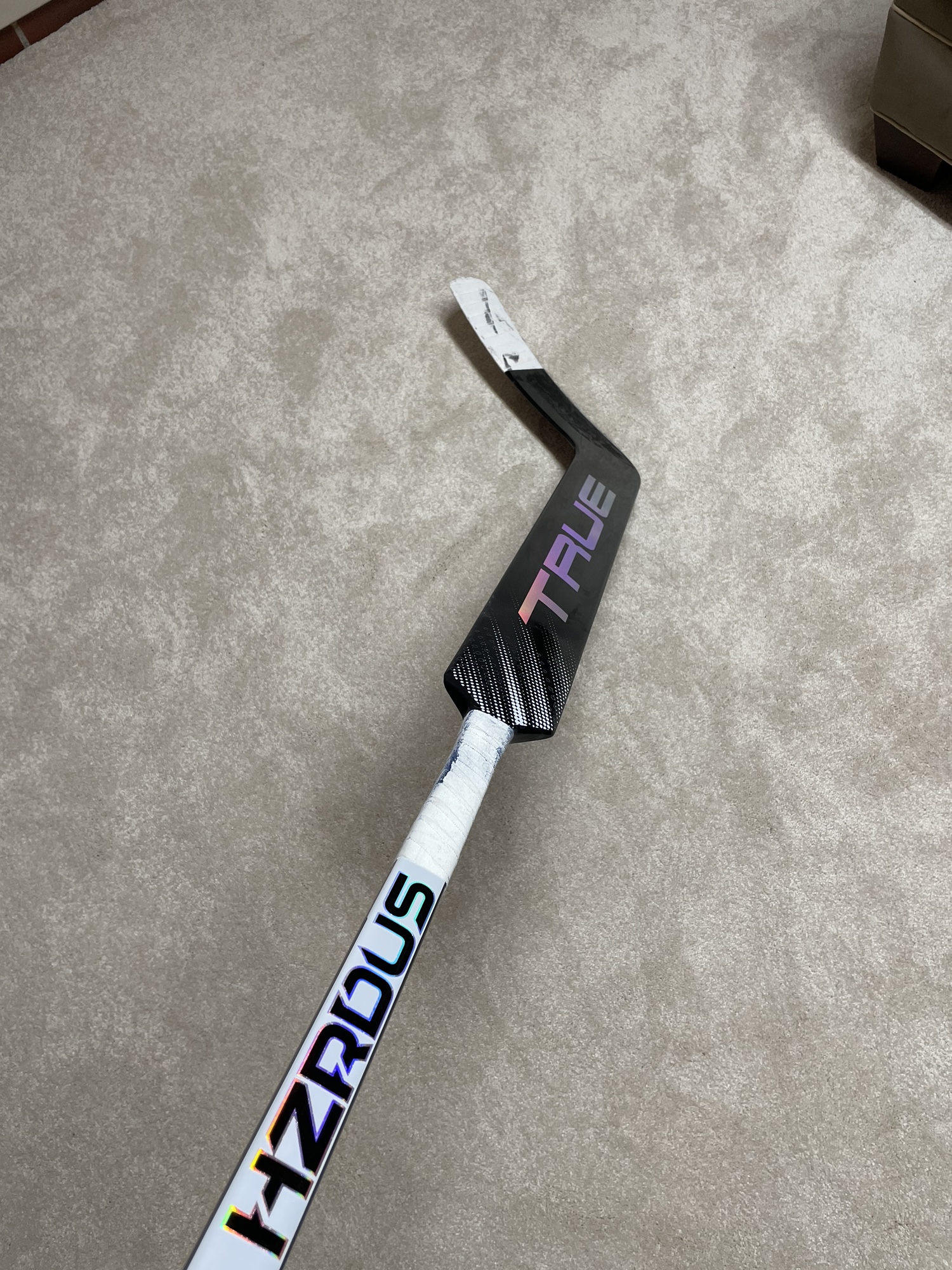True HZRDUS 7X Goalie Stick 26” Black/Silver | SidelineSwap