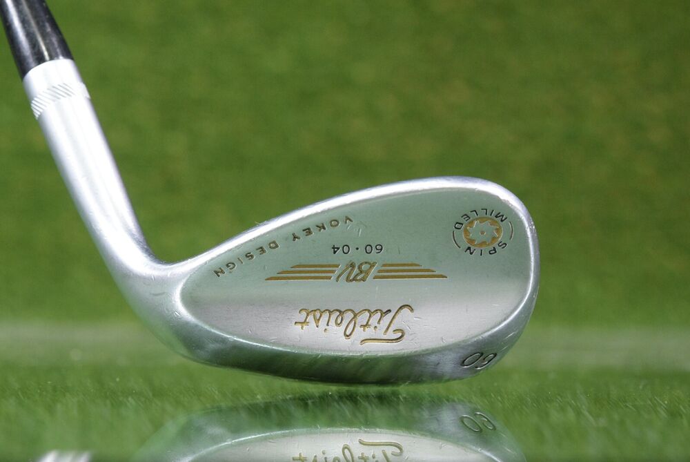 TITLEIST BV VOKEY DESIGN 60* 04 LOB WEDGE W/ WEDGE FLEX STEEL SHAFT ...