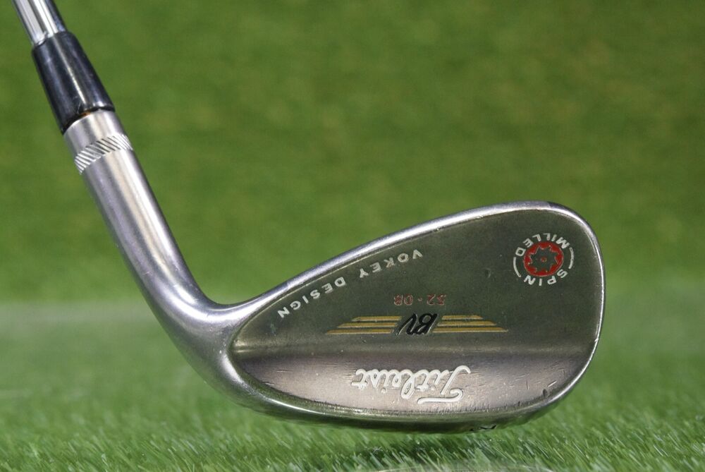 TITLEIST BV VOKEY DESIGN 52* 08 ATTACK WEDGE W/ WEDGE FLEX STEEL SHAFT ...