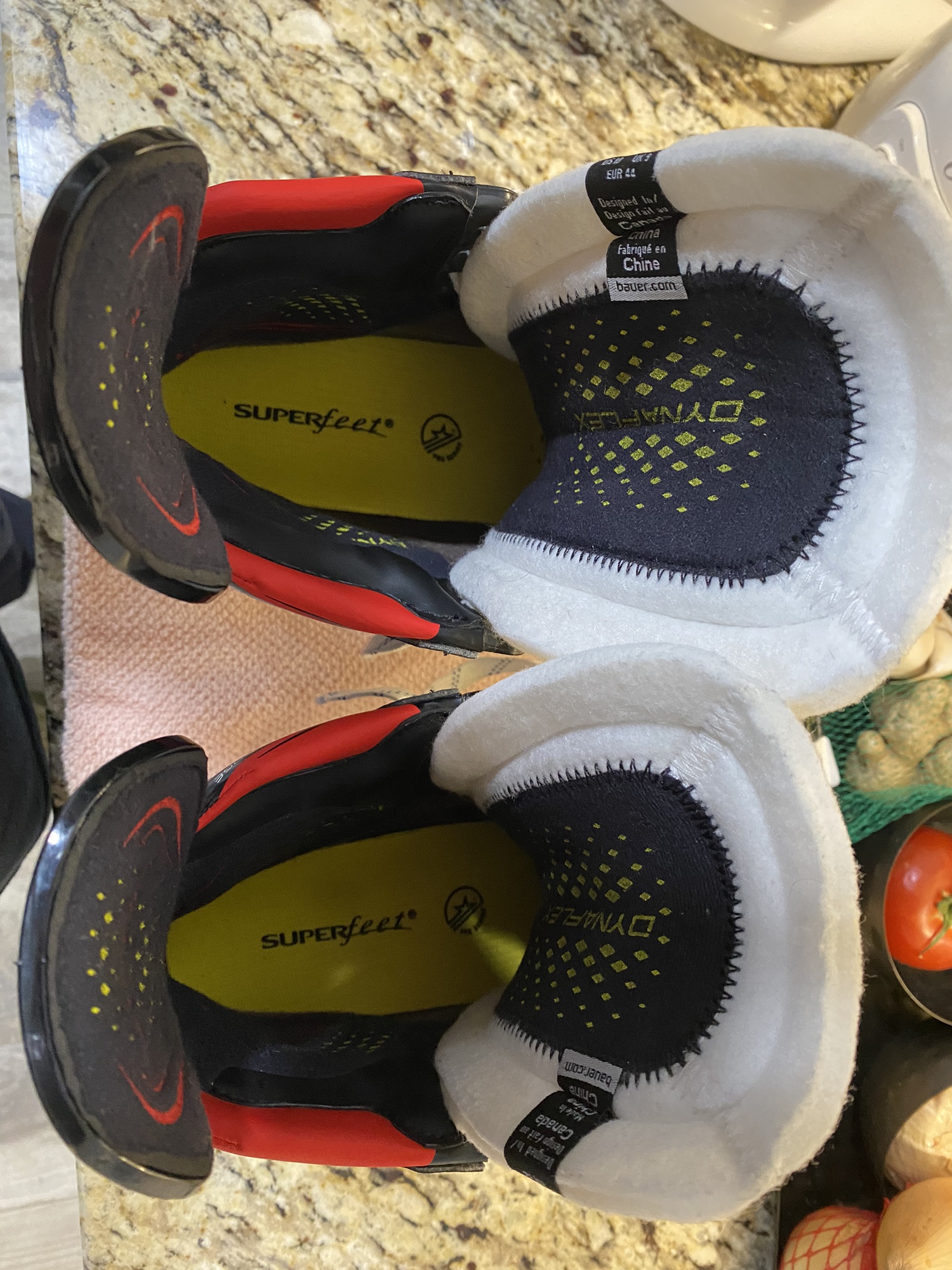 New Bauer Regular Width Pro Stock Size 8.5 Vapor 2X Pro Hockey Skates ...