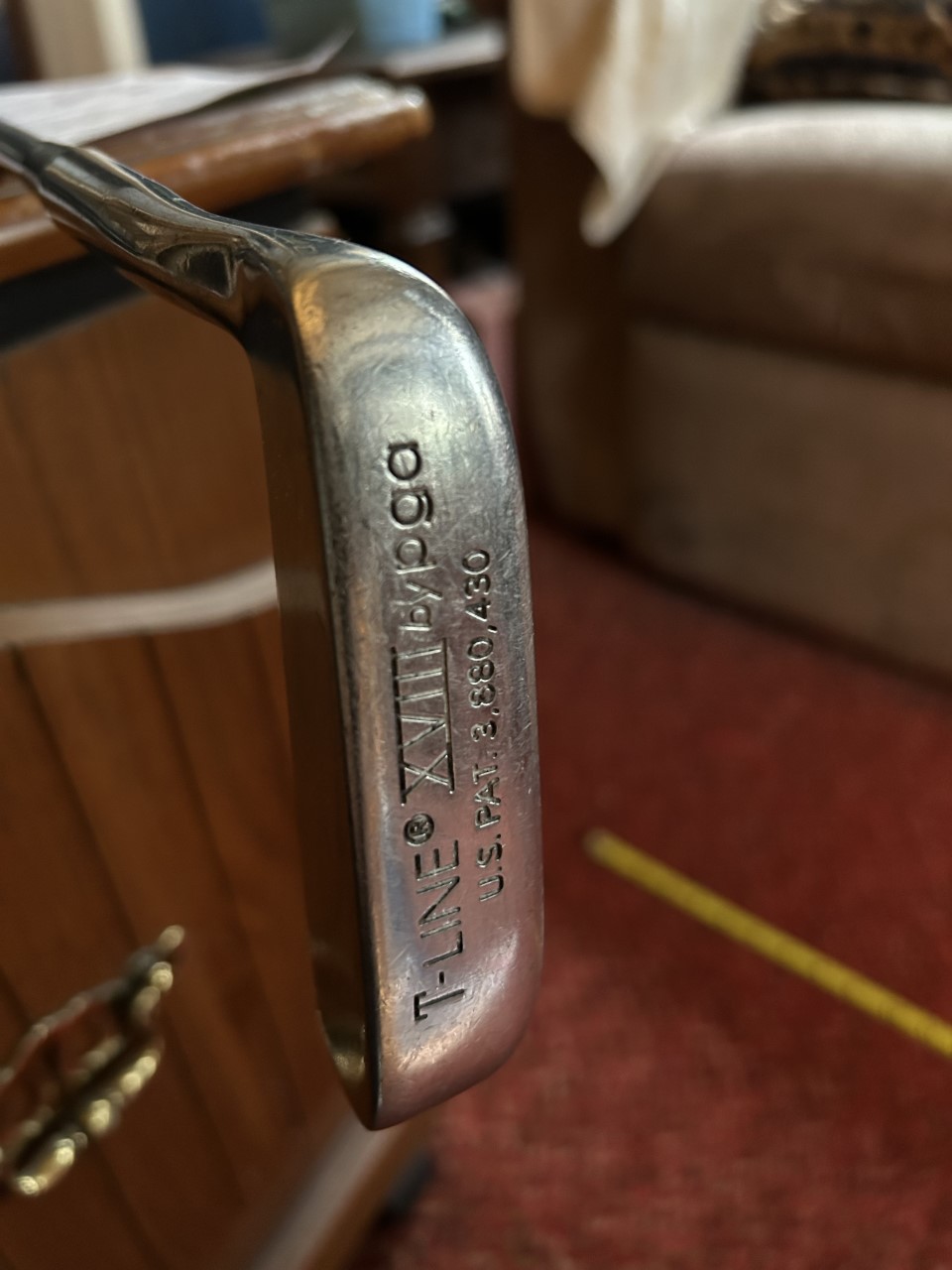 Used PGA Right Handed Blade T-Line Putter 35" | SidelineSwap