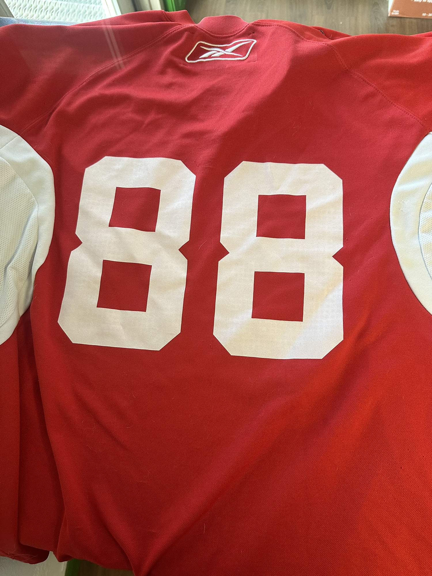 Reebok #88 Red practice jersey | SidelineSwap