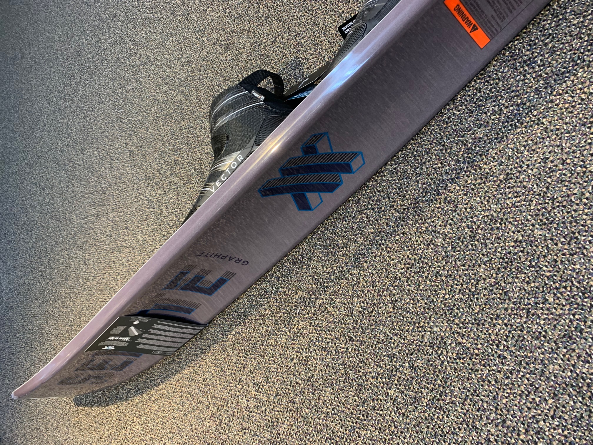 New 2023 RADAR Senate Graphite Water Skis | SidelineSwap