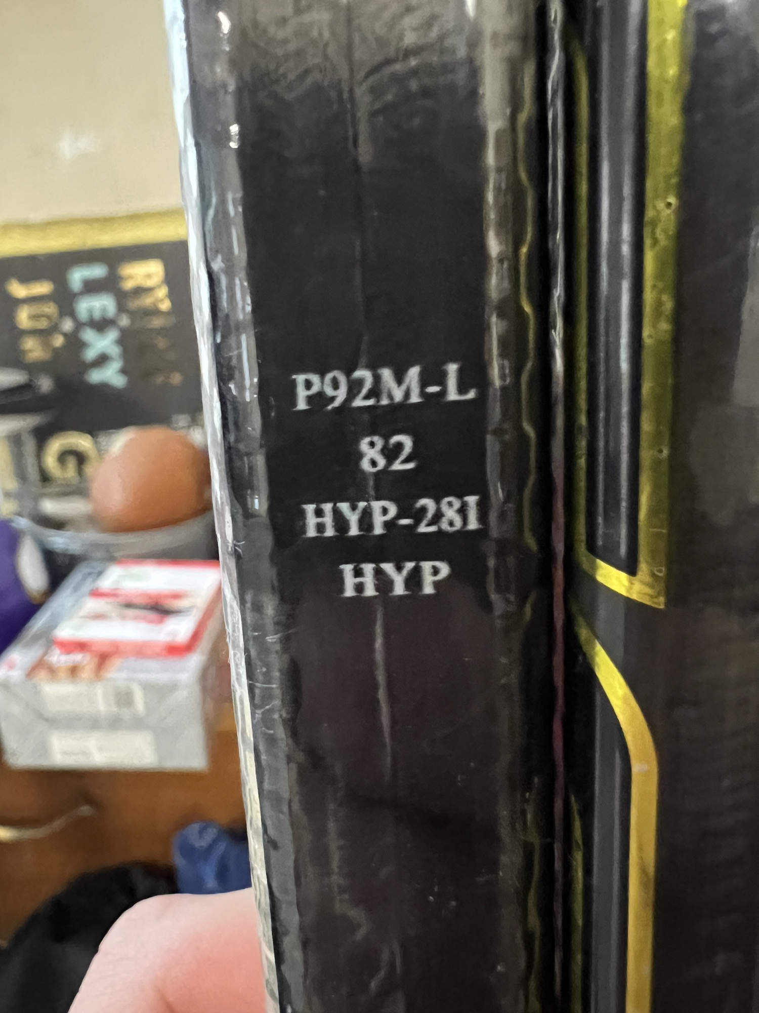 Bauer Vapor Hyperlite Senior Custom Stick- Left, P92 M, 82flex, Max Blade | SidelineSwap