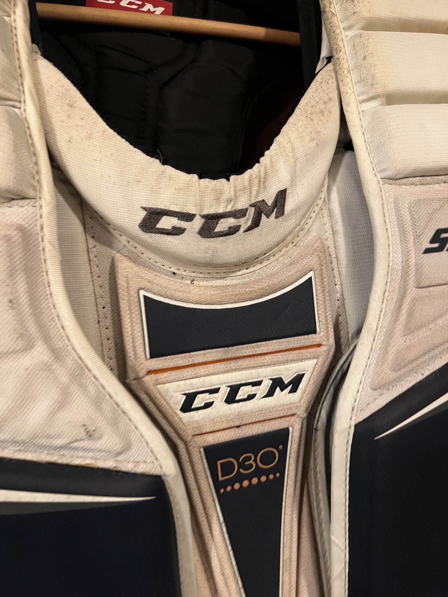 Used CCM Pro Stock Extreme Flex Shield II Goalie Chest Protector ...