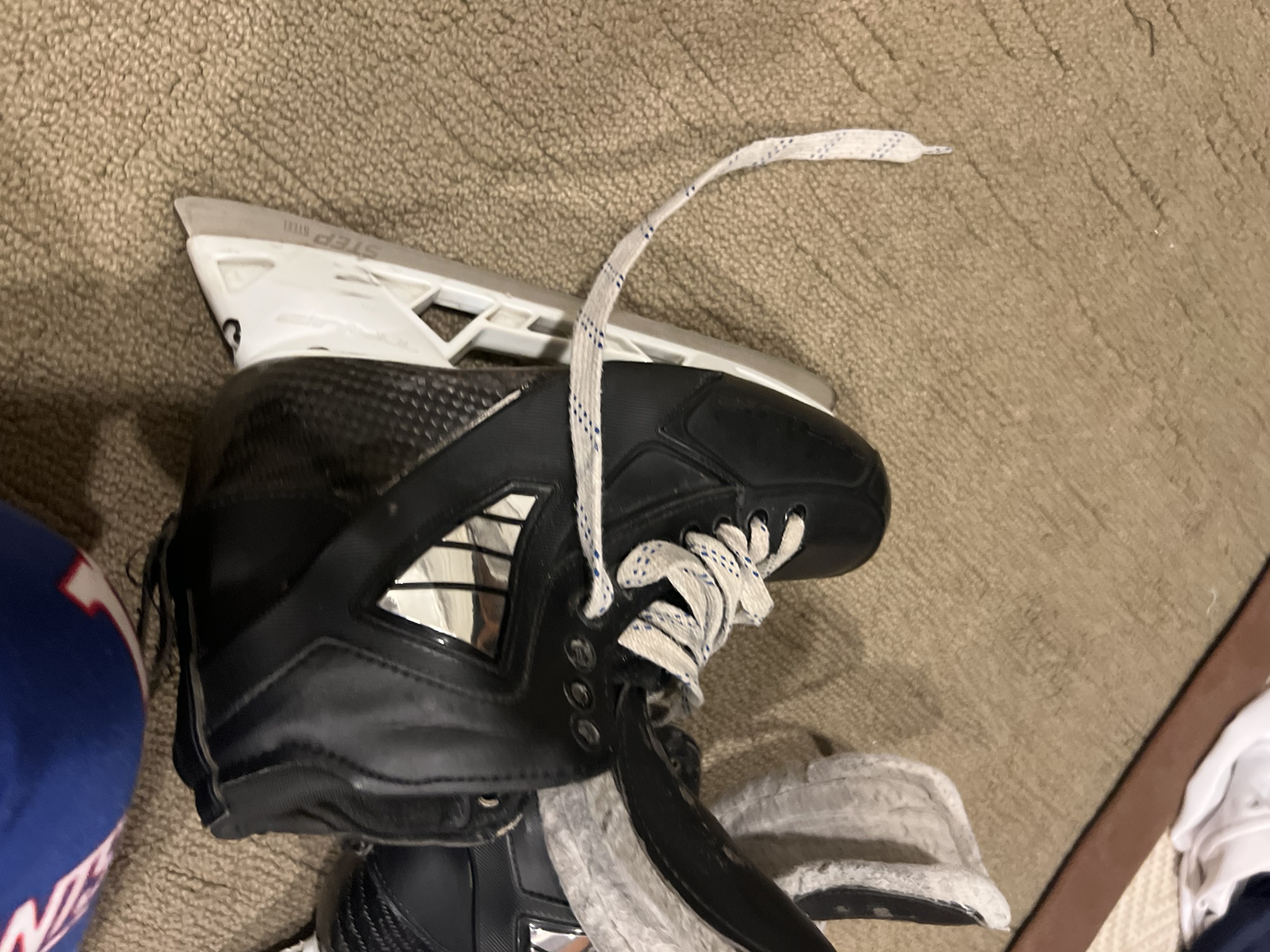 True Custom Two Piece Skates with added protection and STEP steel size ...