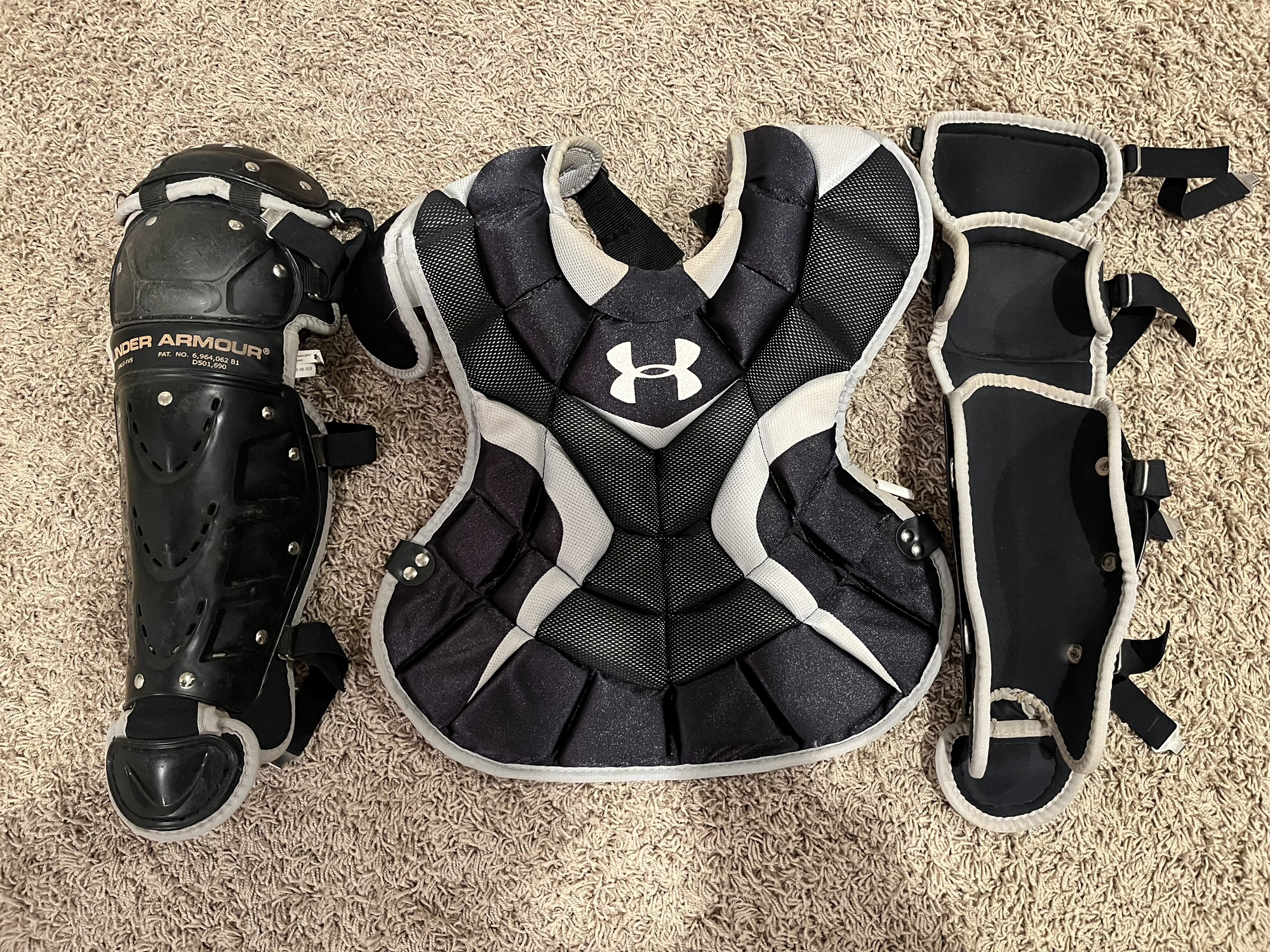 Under Armour JR Chest Protector & YTH Leg Guards | SidelineSwap