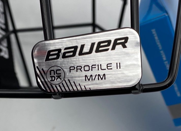 NEW Bauer Profile II Cage, Black, Medium | SidelineSwap