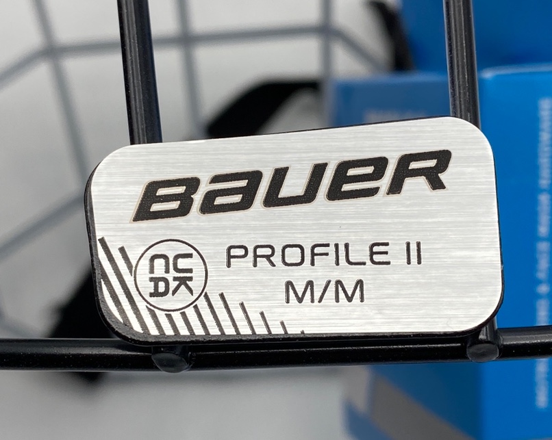 NEW Bauer Profile II Cage, “Oreo”, Medium | SidelineSwap
