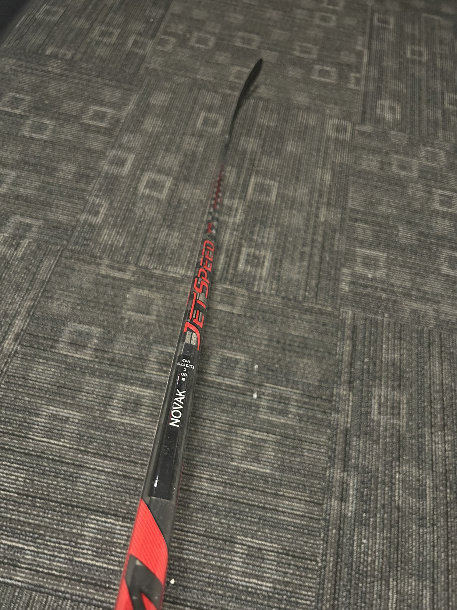 Used Left Hand Mid Pattern Pro Stock Jetspeed FT4 Pro Hockey Stick ...