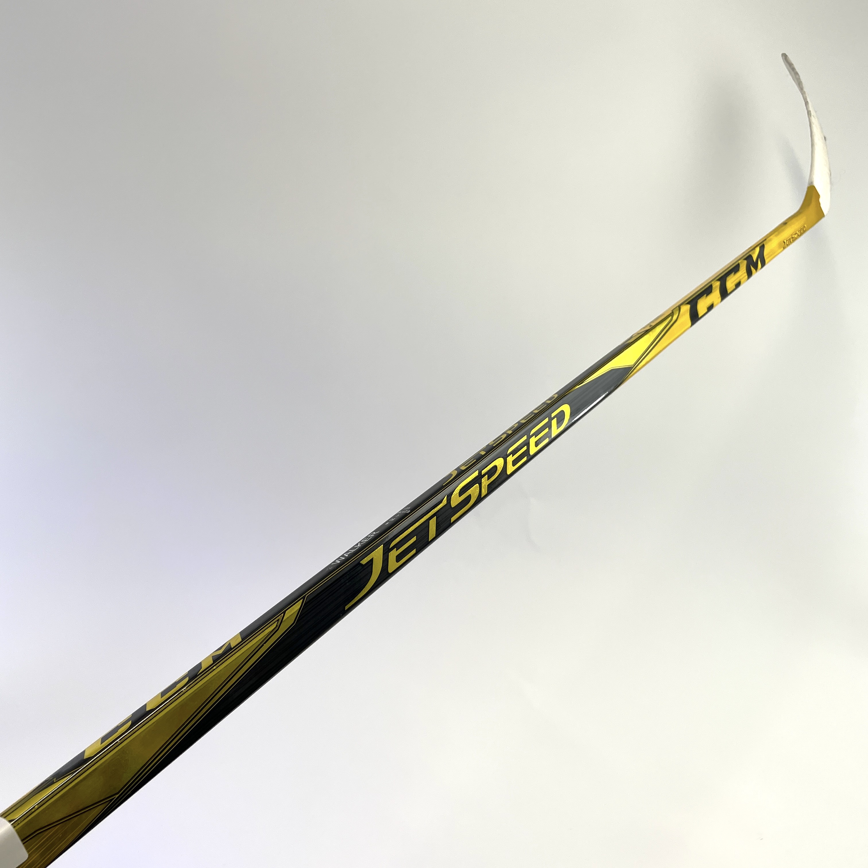 Used Gold Right Handed CCM Jetspeed | P90 Curve | 80 Flex | Grip | A699 ...