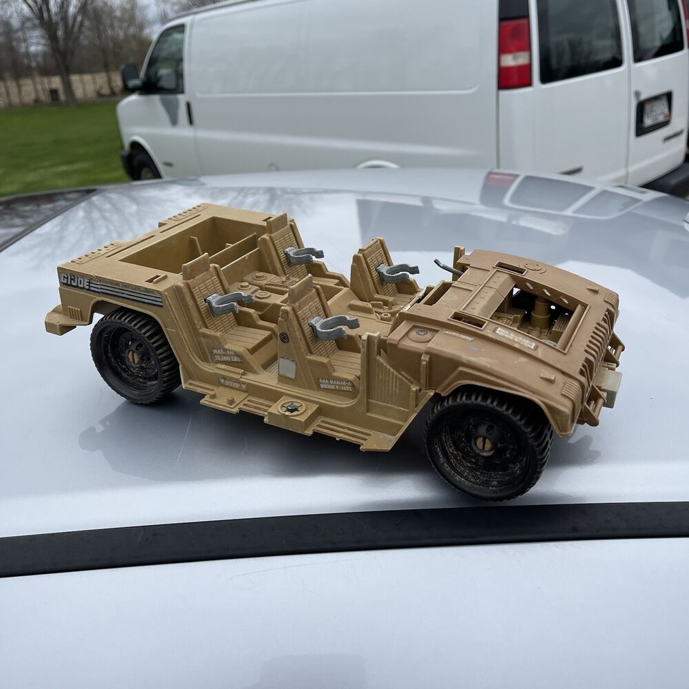 Vintage 1989 GI Joe Hammer Hummer Attack Jeep Truck Vehicle Humvee ...