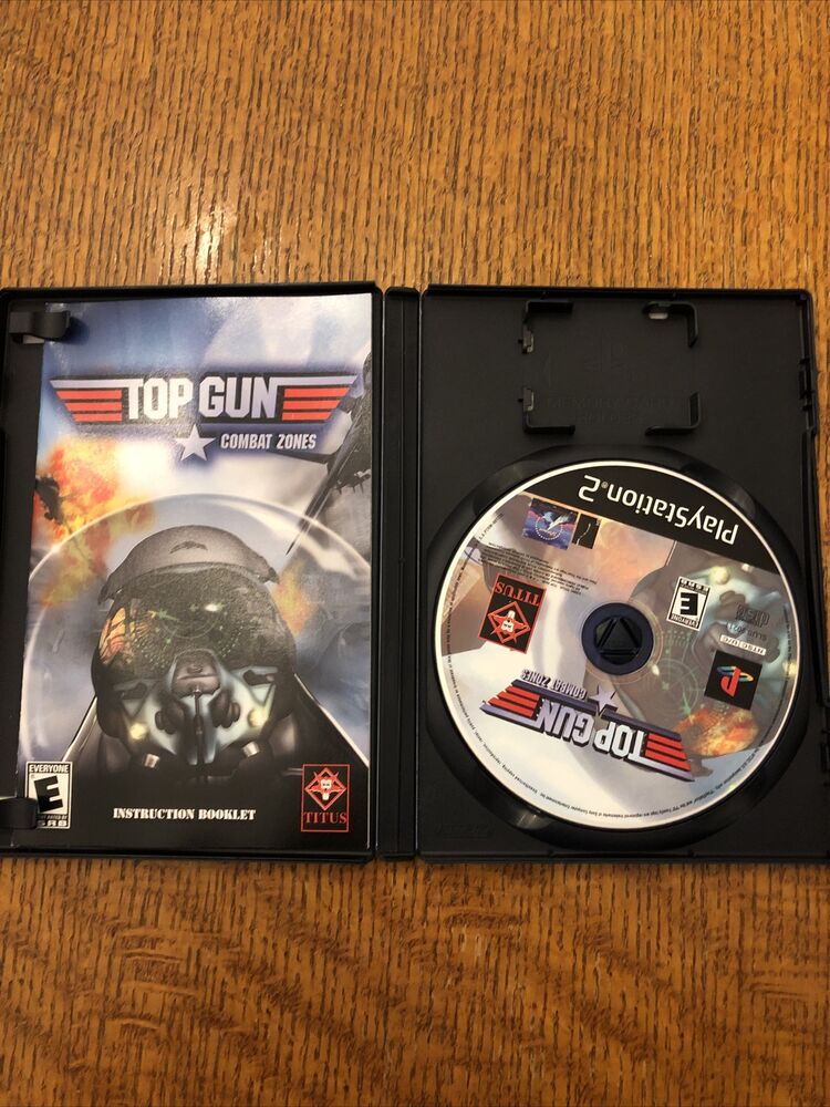 Top Gun Combat Zones Playstation 2 PS2 Video Game Complete | SidelineSwap