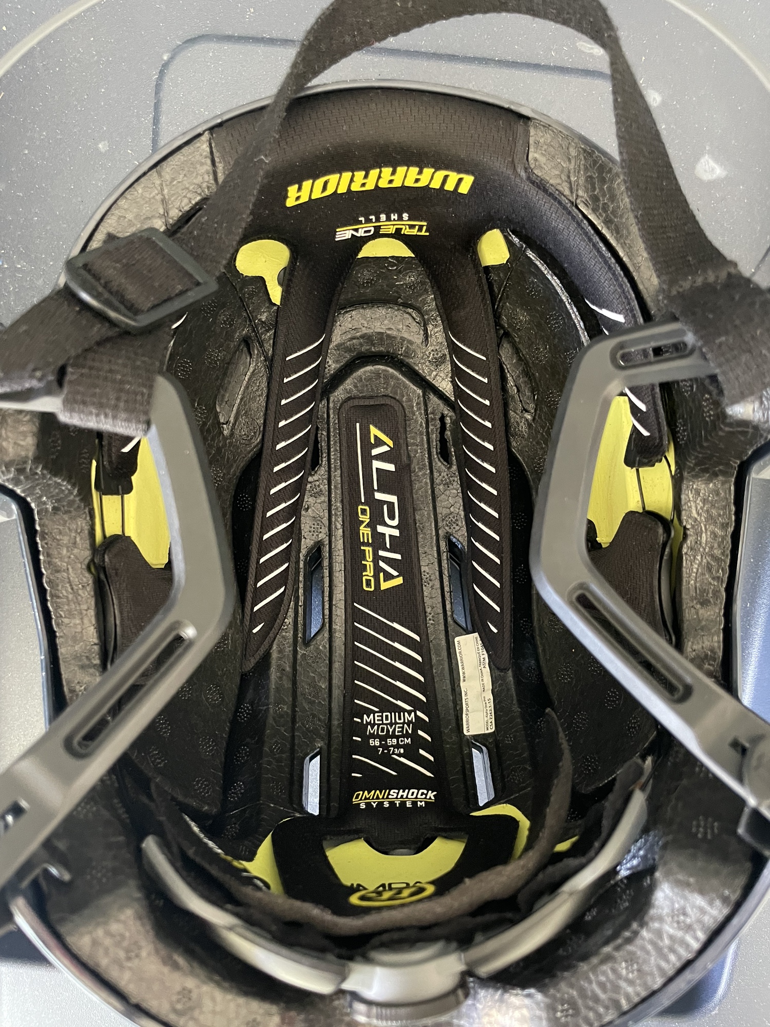 New Medium Warrior Pro Stock Alpha One Pro Helmet | SidelineSwap