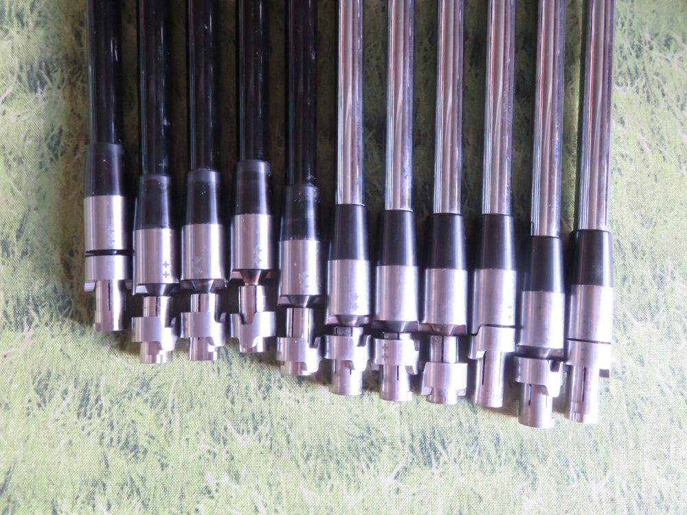 Titleist FITTING CART / DEMO Iron Shafts .... Lot of 11 Shafts ...