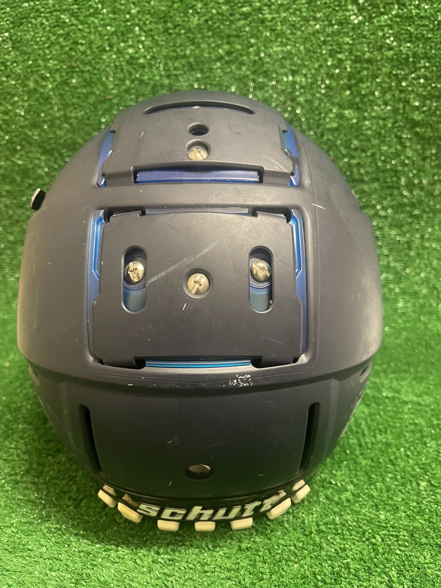 Adult Large - Schutt F7 VTD Football Helmet - Navy Blue | SidelineSwap