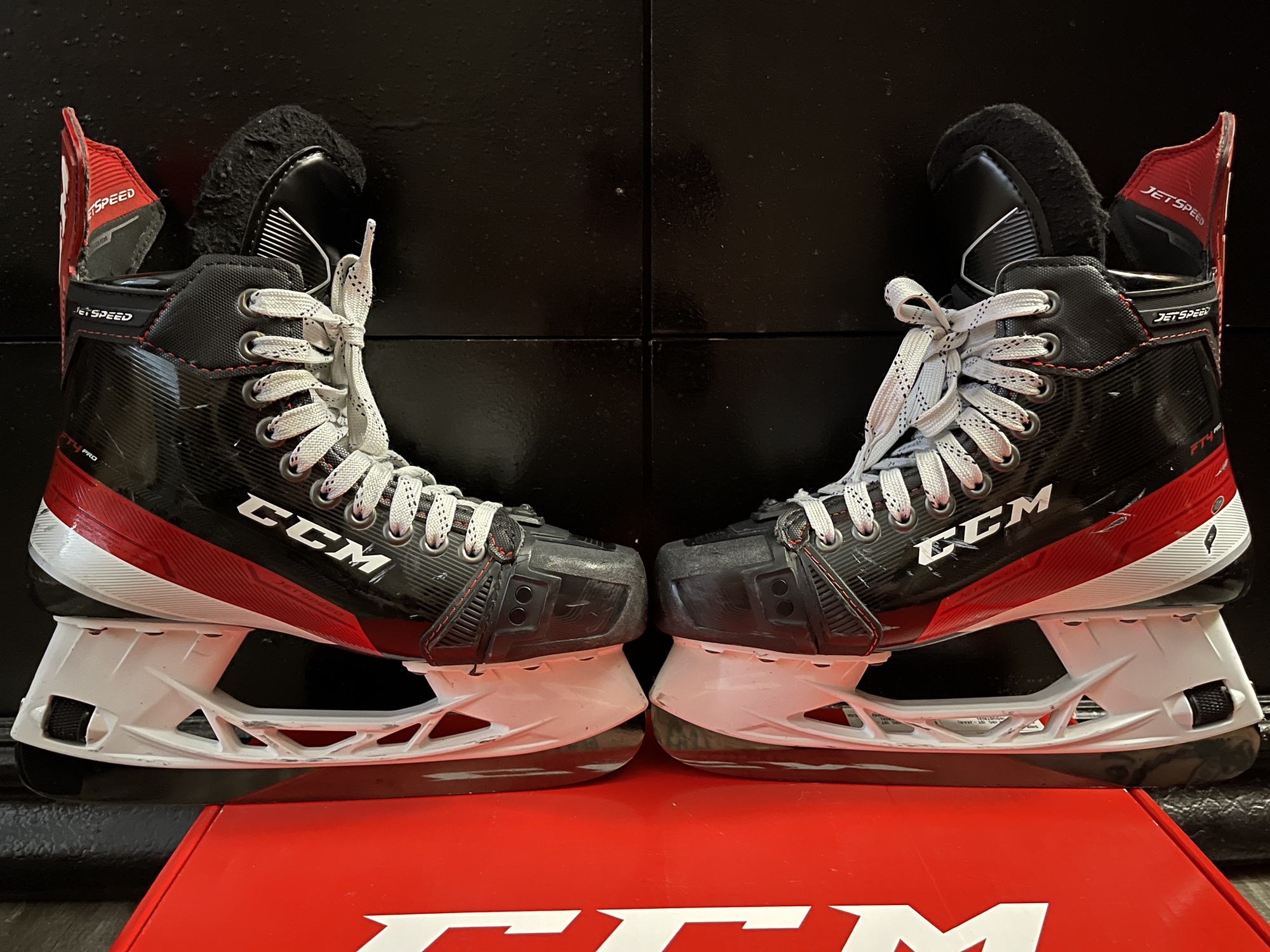 Custom Ccm Jetspeed ft4 Pro skates | SidelineSwap