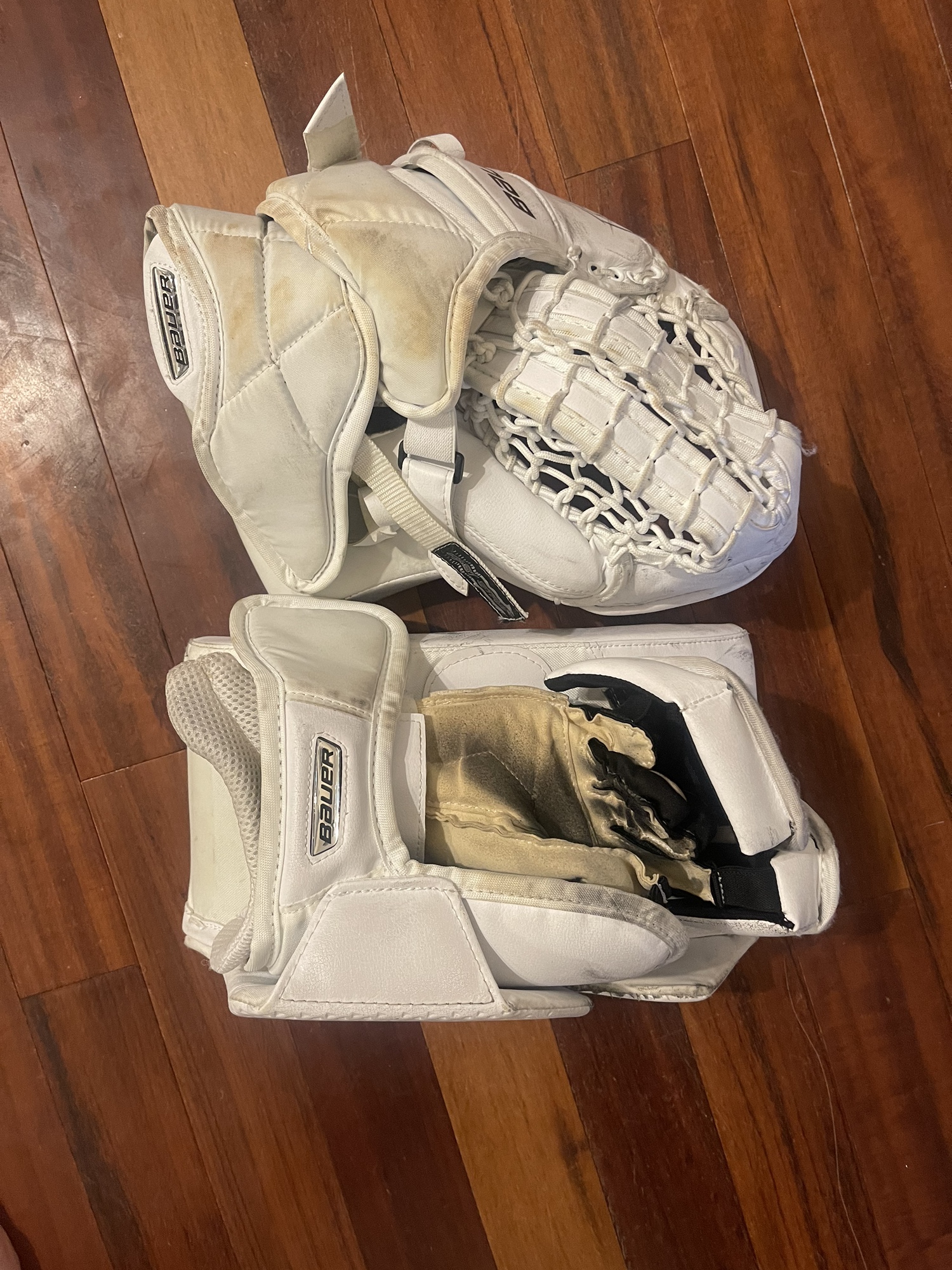Used Regular GSX Goalie Glove and Blocker | SidelineSwap