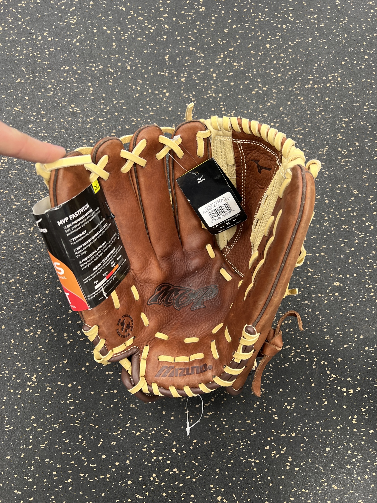 New Left Hand Throw 12.5" MVP Prime Softball Glove | SidelineSwap