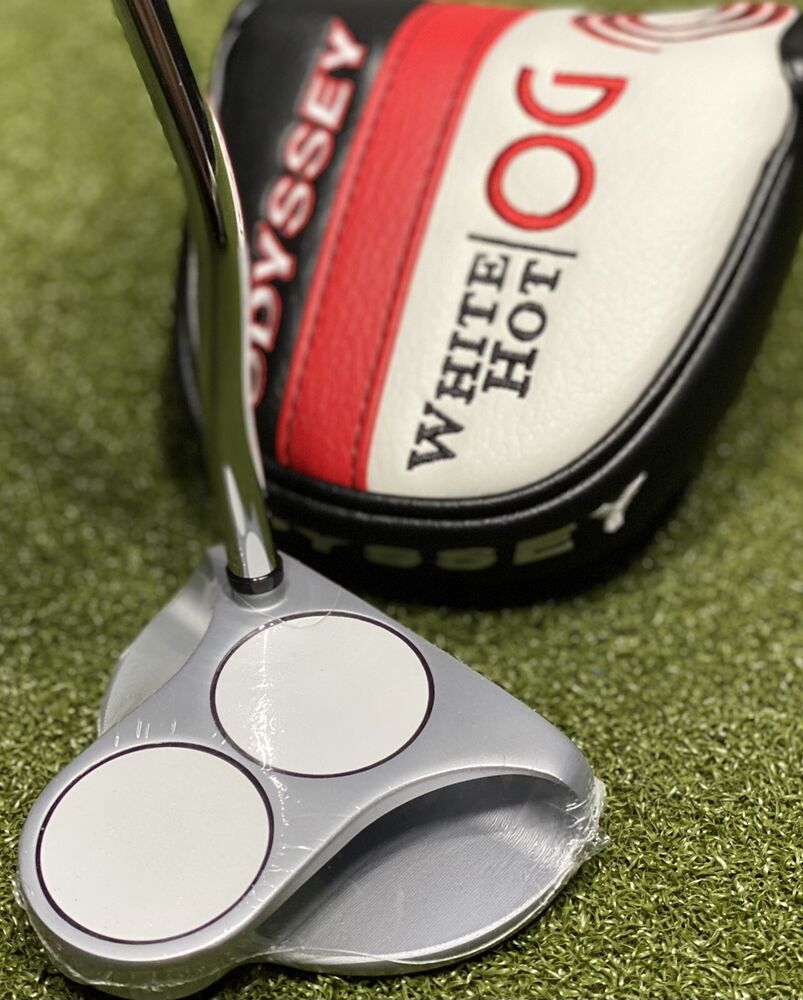 Odyssey White Hot OG 2-Ball Mallet Putter RH 34” Inch w/ Headcover New #85256 | SidelineSwap