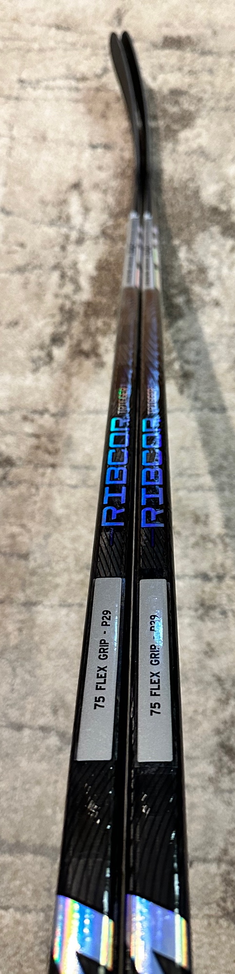 NEW! 2-PACK! 2x 75 Flex CCM Right Hand P29 RibCor Trigger 7 Pro Hockey ...