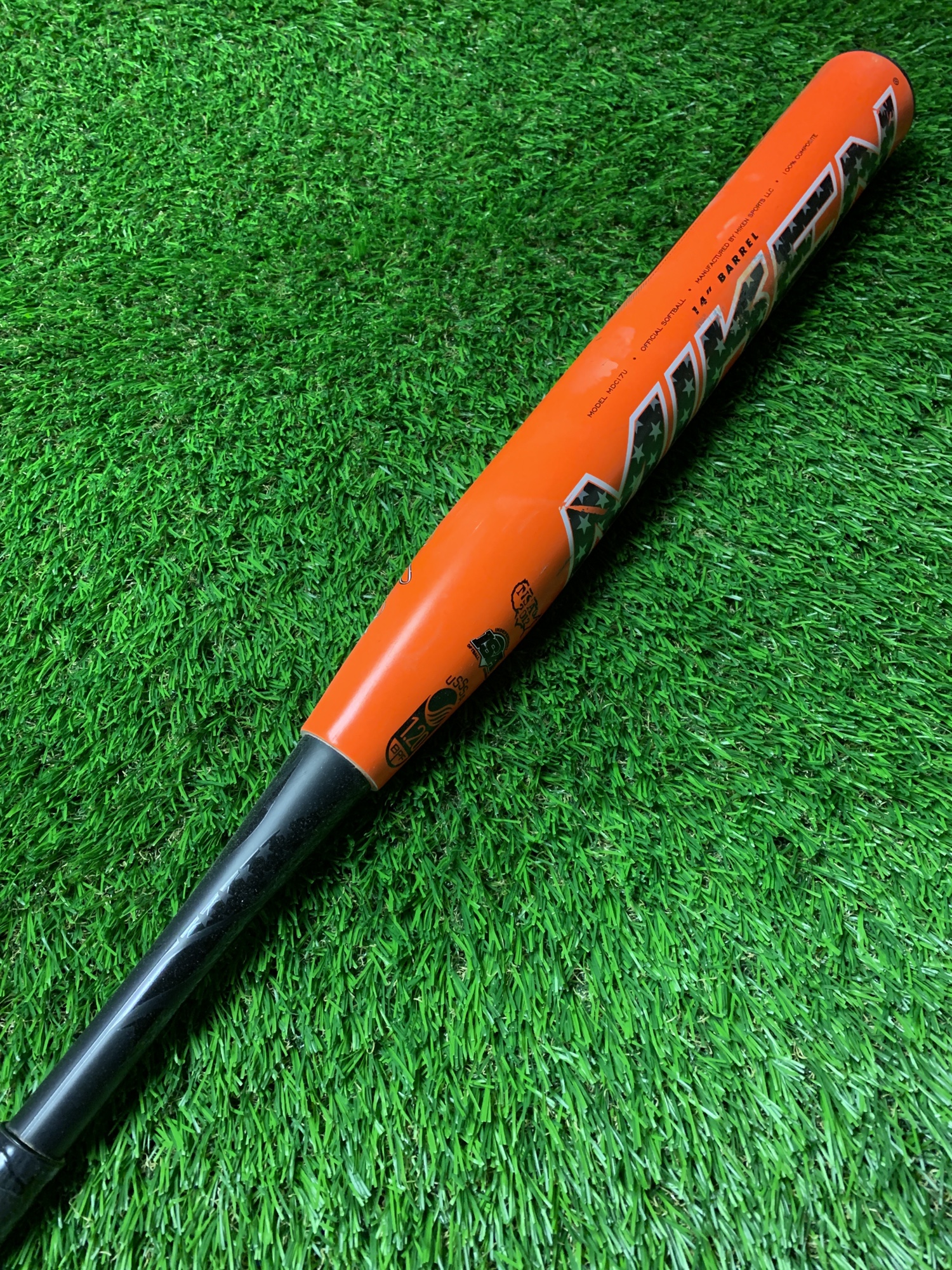 Miken DC 41 Supermax Slowpitch Softball Bat 27 Oz USSSA Used | SidelineSwap