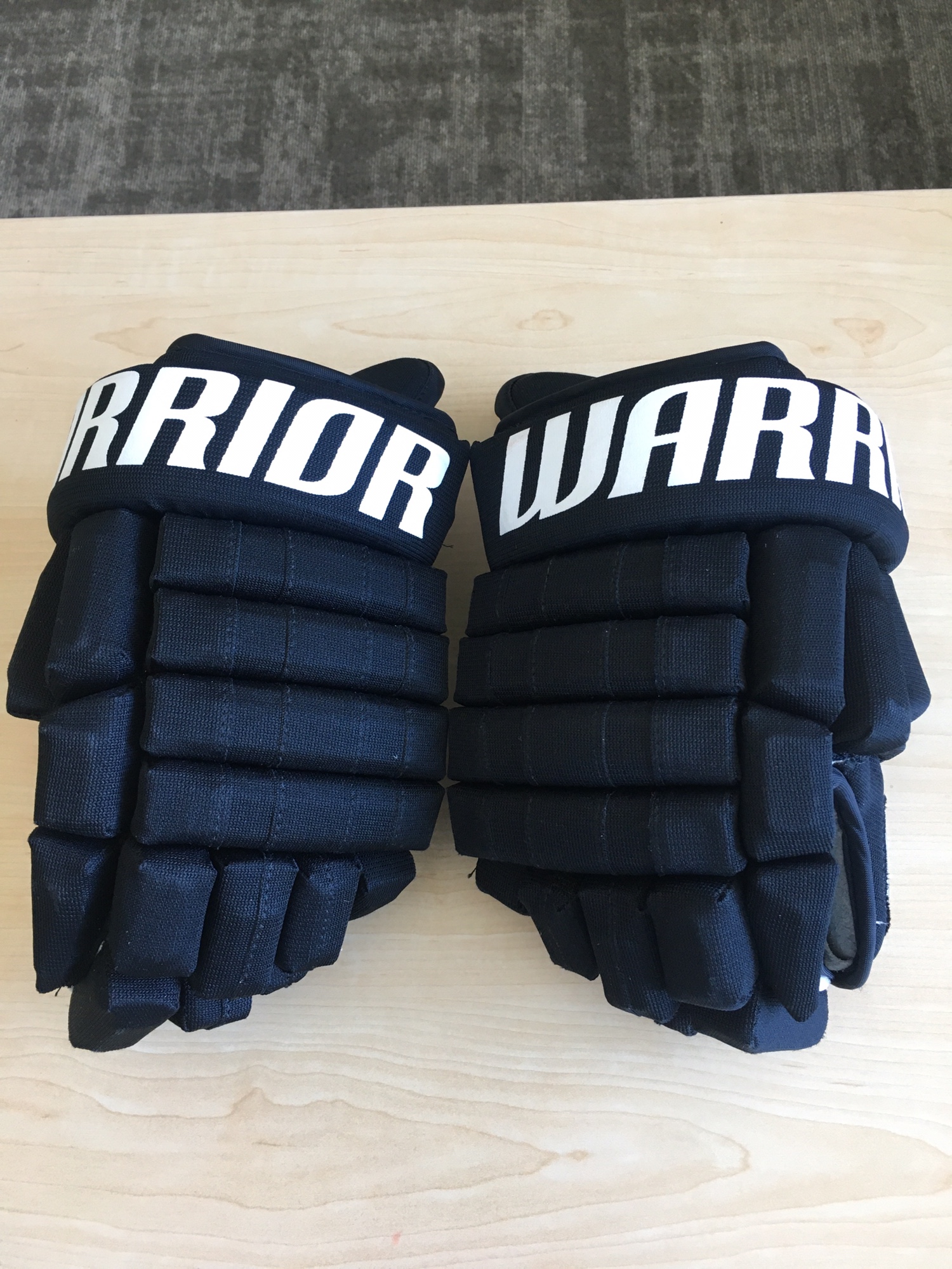 ***SUPER RARE*** Zetterberg Spec Gloves Warrior Franchise 13" Pro Stock ...
