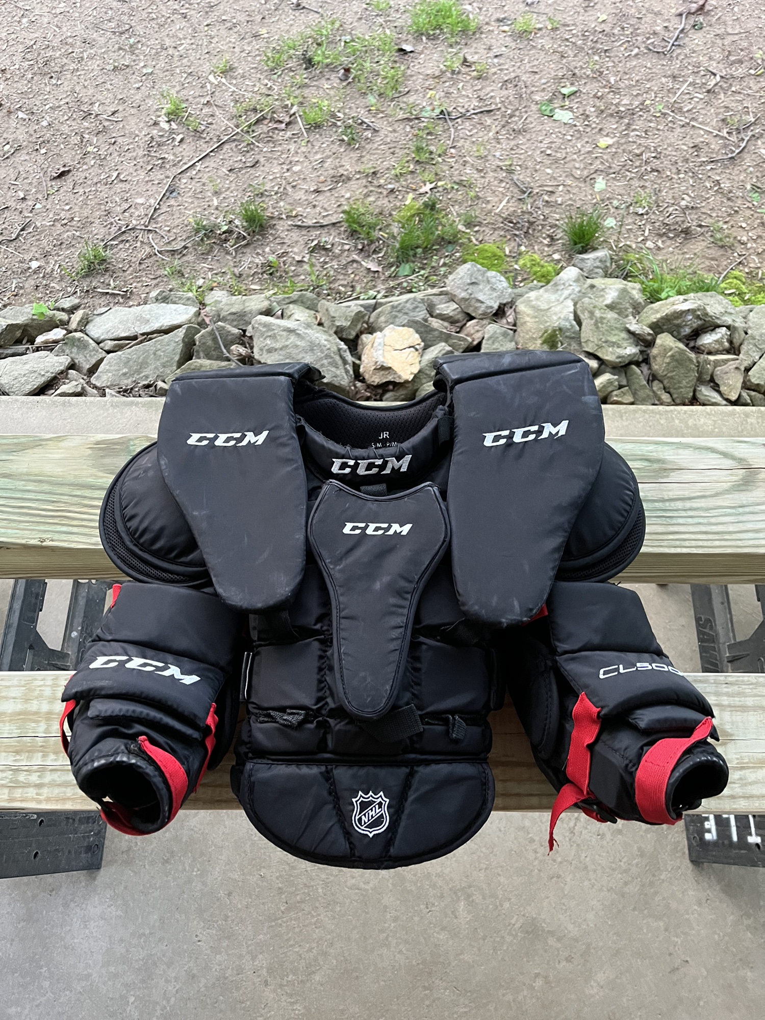 Used Small CCM CL 500 Goalie Chest Protector | SidelineSwap