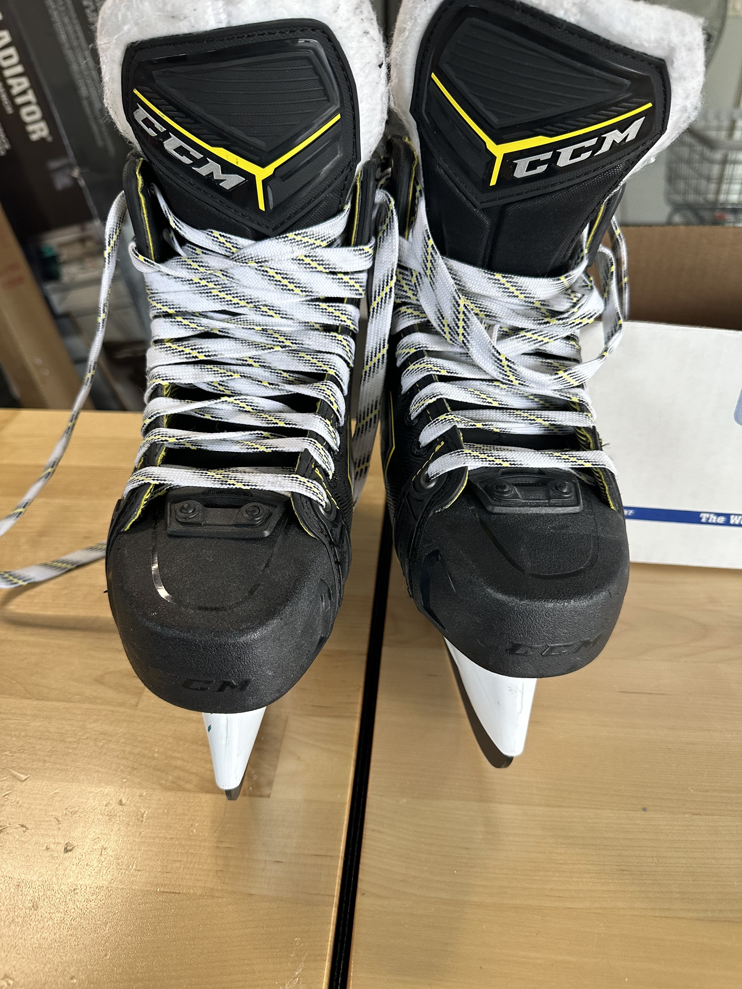 CCM Super Tacks Vector Premier Hockey Skates | SidelineSwap