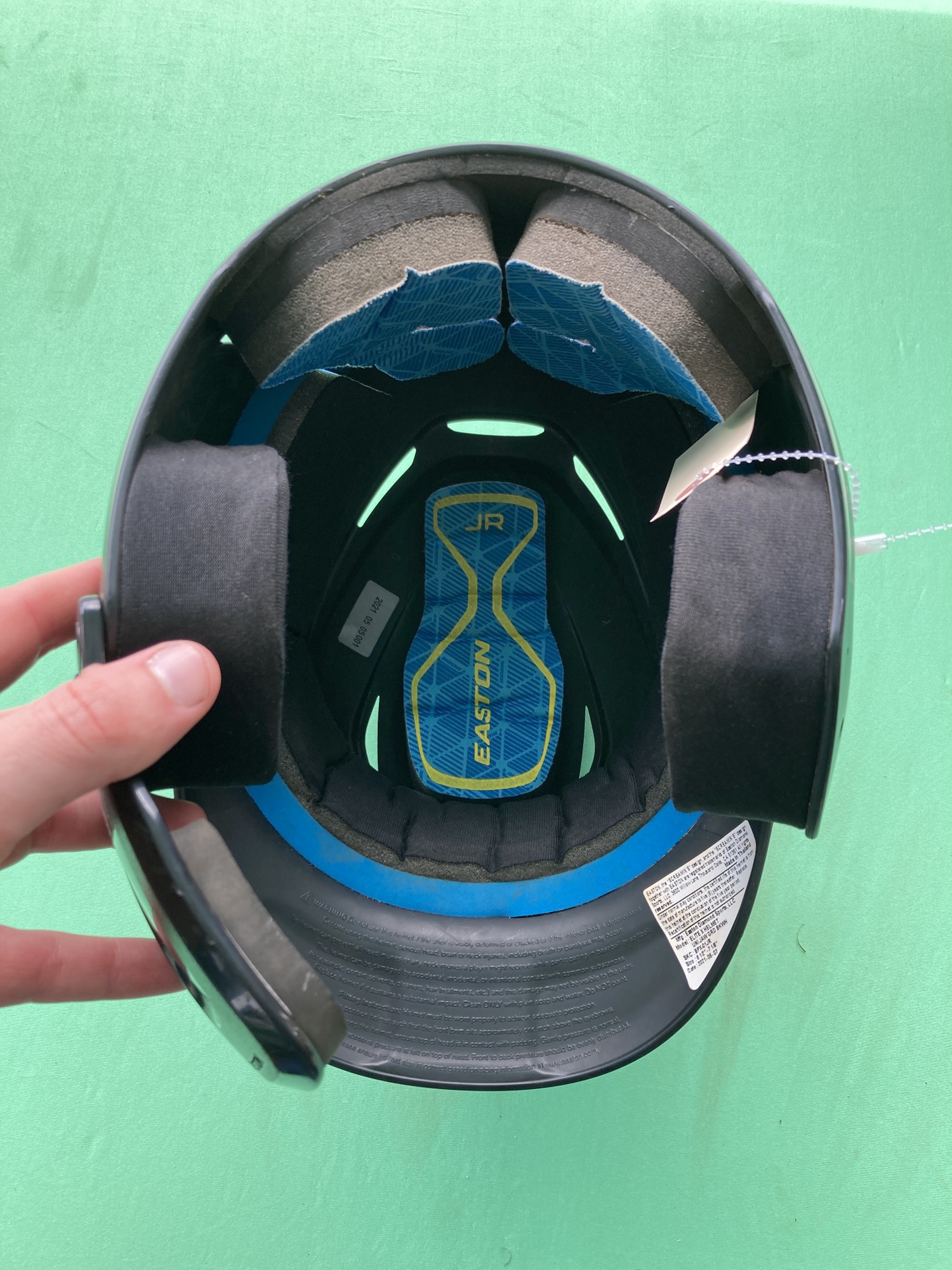 Used 6 1/2 - 7 1/8 Easton Elite X Batting Helmet with C flap | SidelineSwap