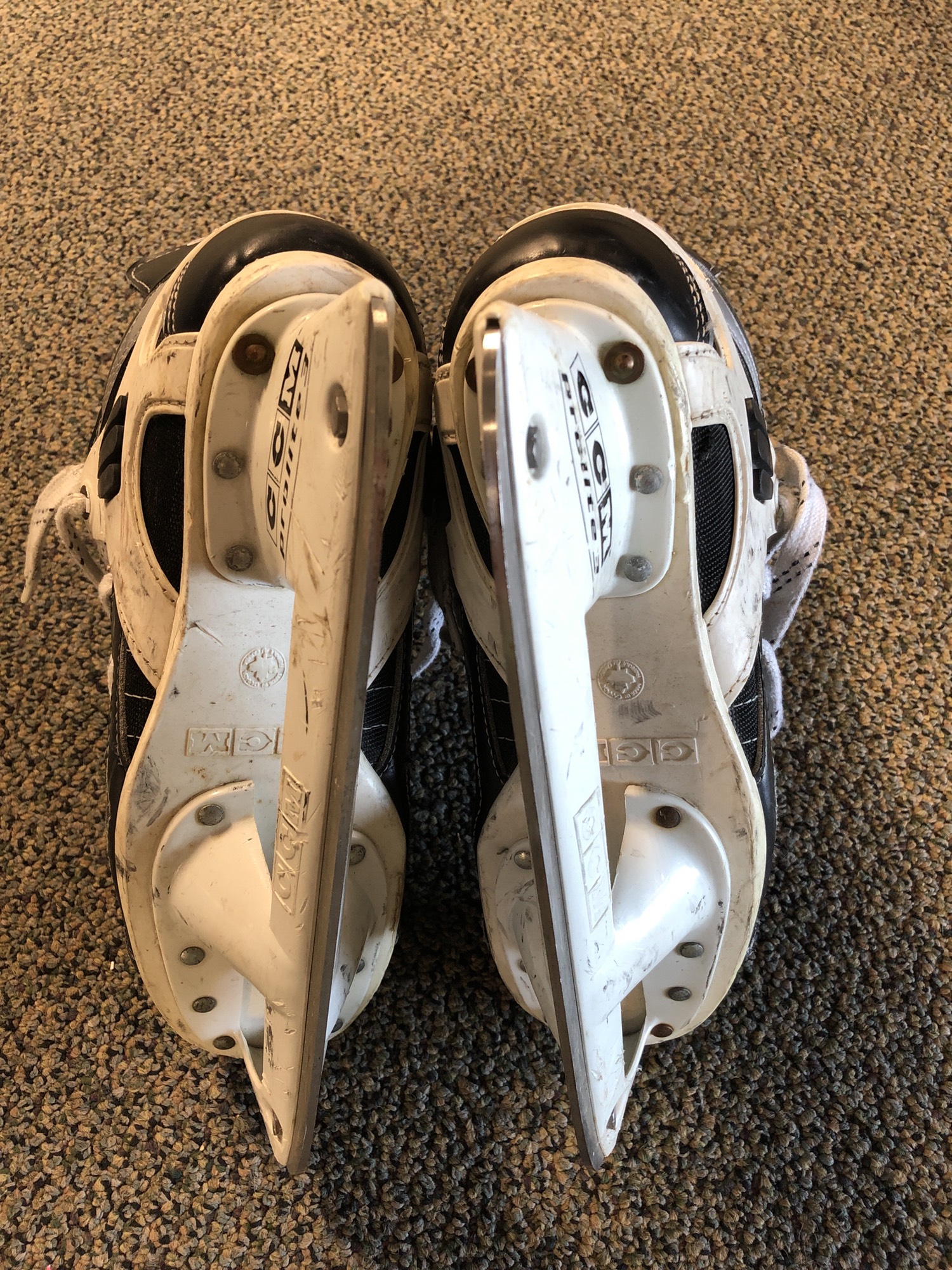 Senior Used CCM Super Tacks 652 Hockey Skates D&R (Regular) 7.0 ...