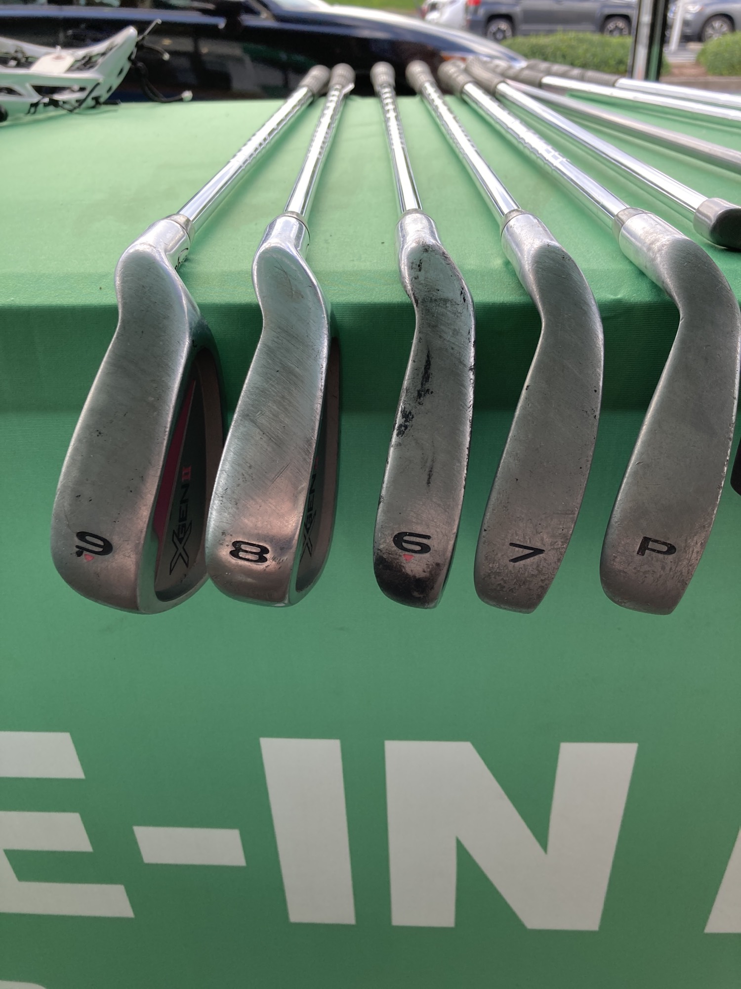 Used Women's Titech Xgen II Right Clubs (Full Set) Ladies Number of ...